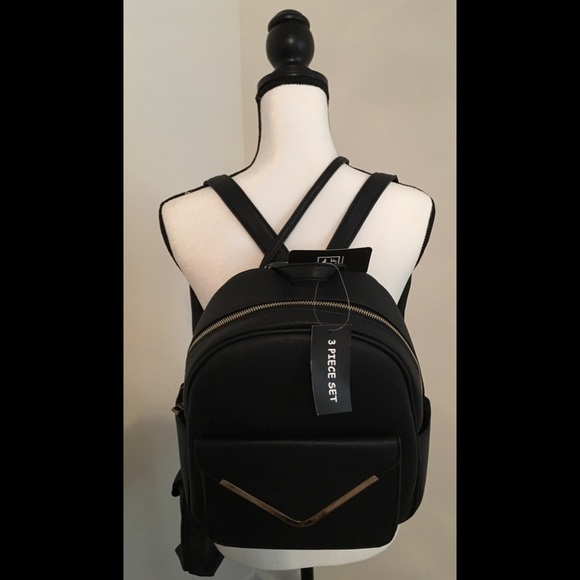 MKF COLLECTIONS BY MIA K. FARROW | Bags | Mfk Black Backpack And ...